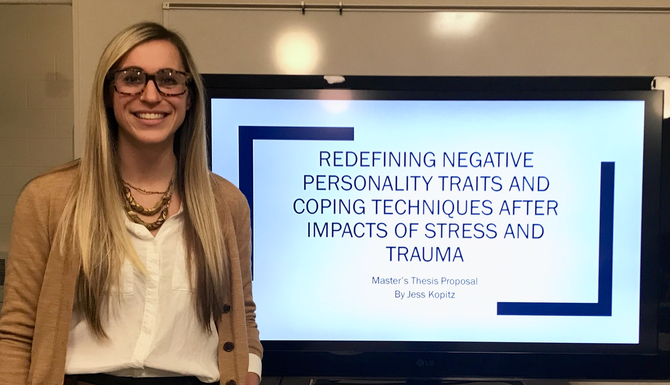 Congratulations to Jessica Kopitz for Provost Student Research Award. – FF-TIP LAB